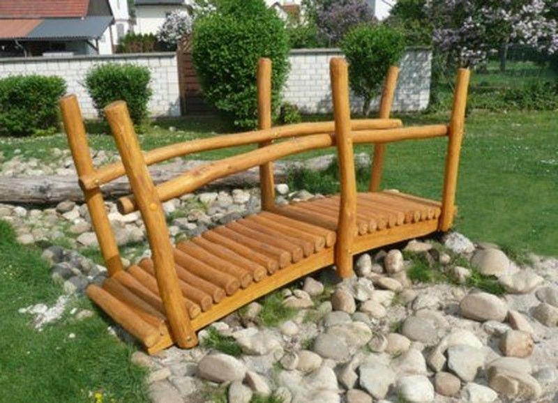 Joc d'escalada de fusta de Robinia PONT NATURAL — Santaulària